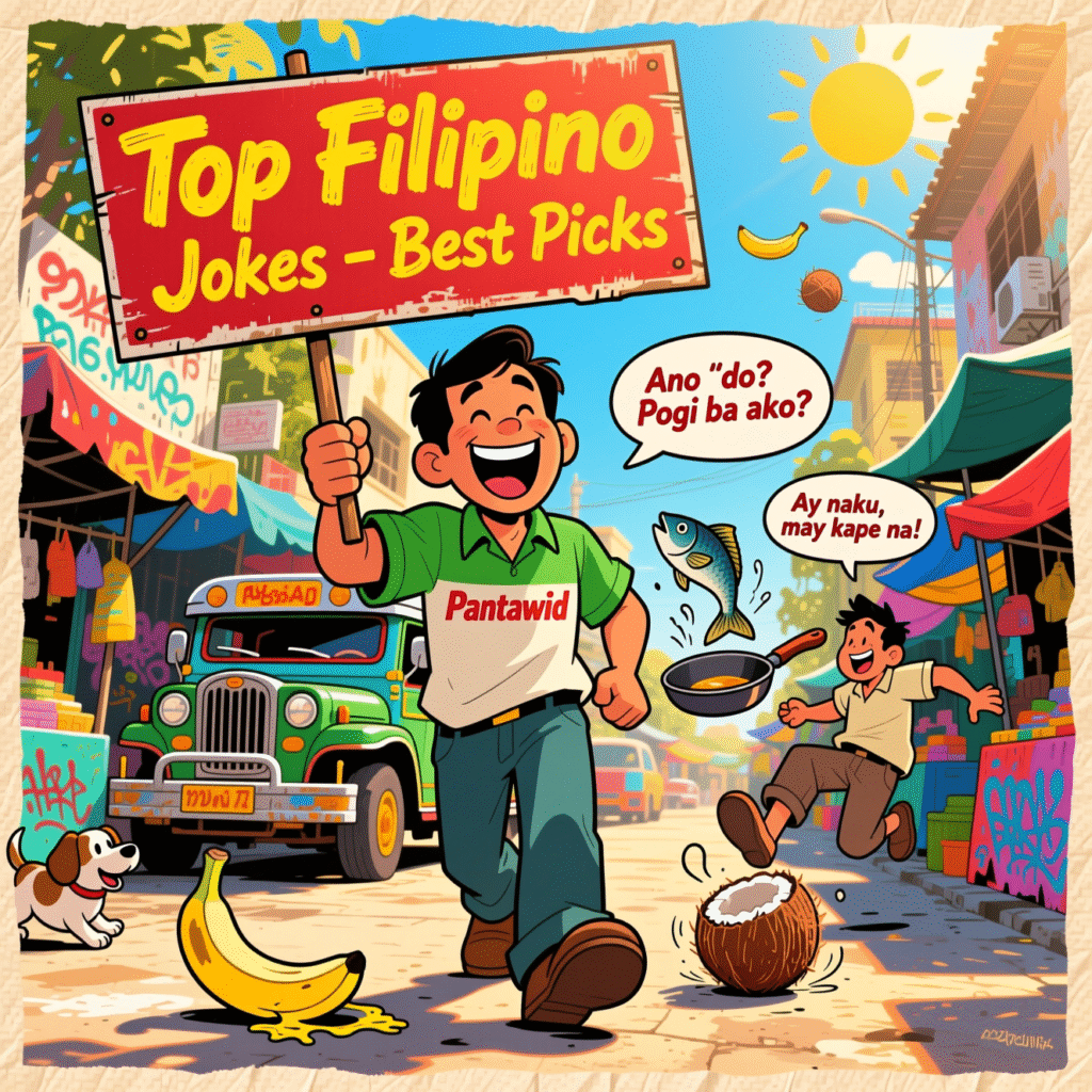 300+ Funny Filipino Puns & Jokes One Liner (2025)