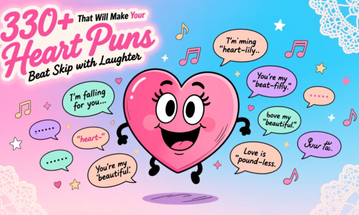 330+ Heart Puns That Will Make Your Beat Skip with Laughter
